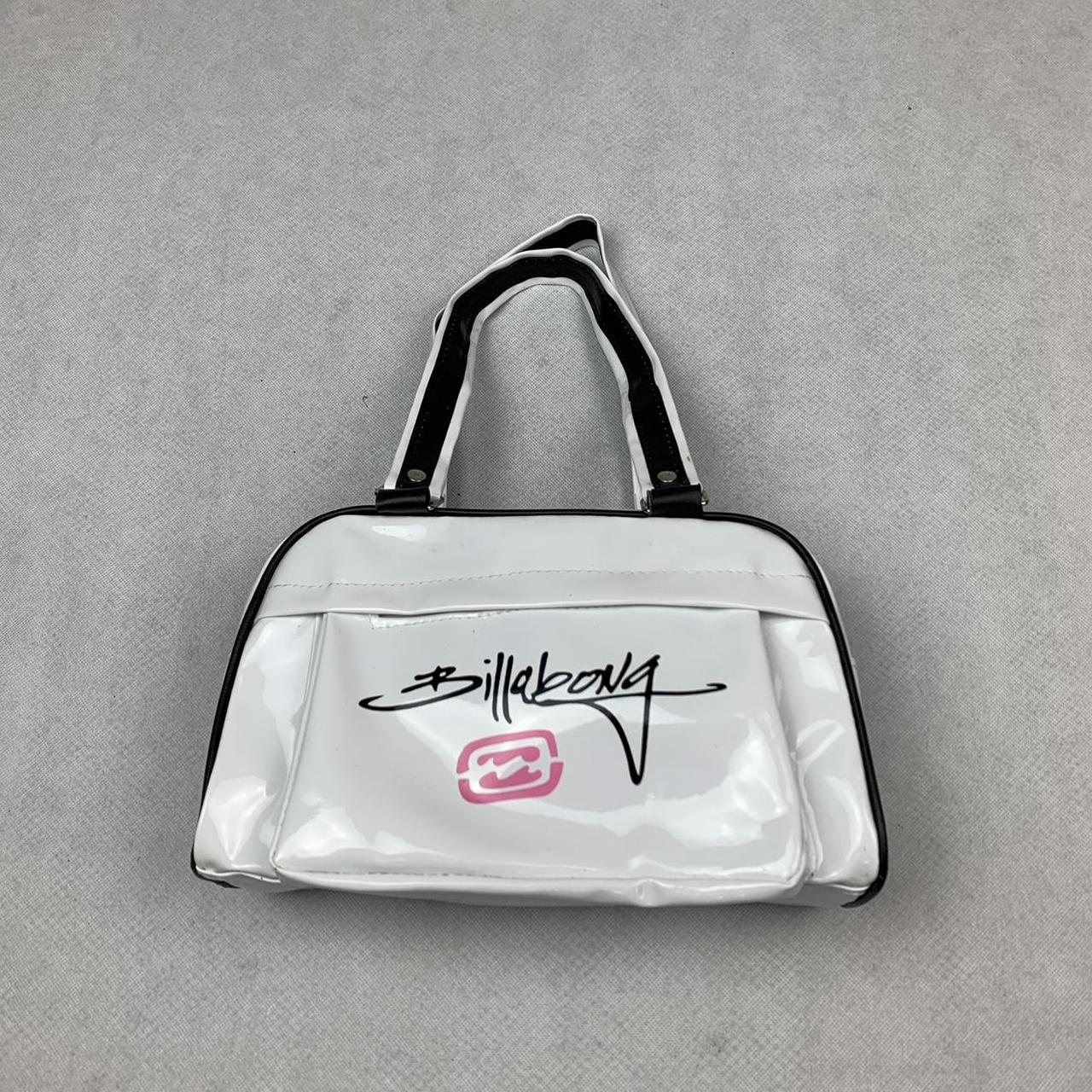 Billabong Women's White and Black Bag | Depop