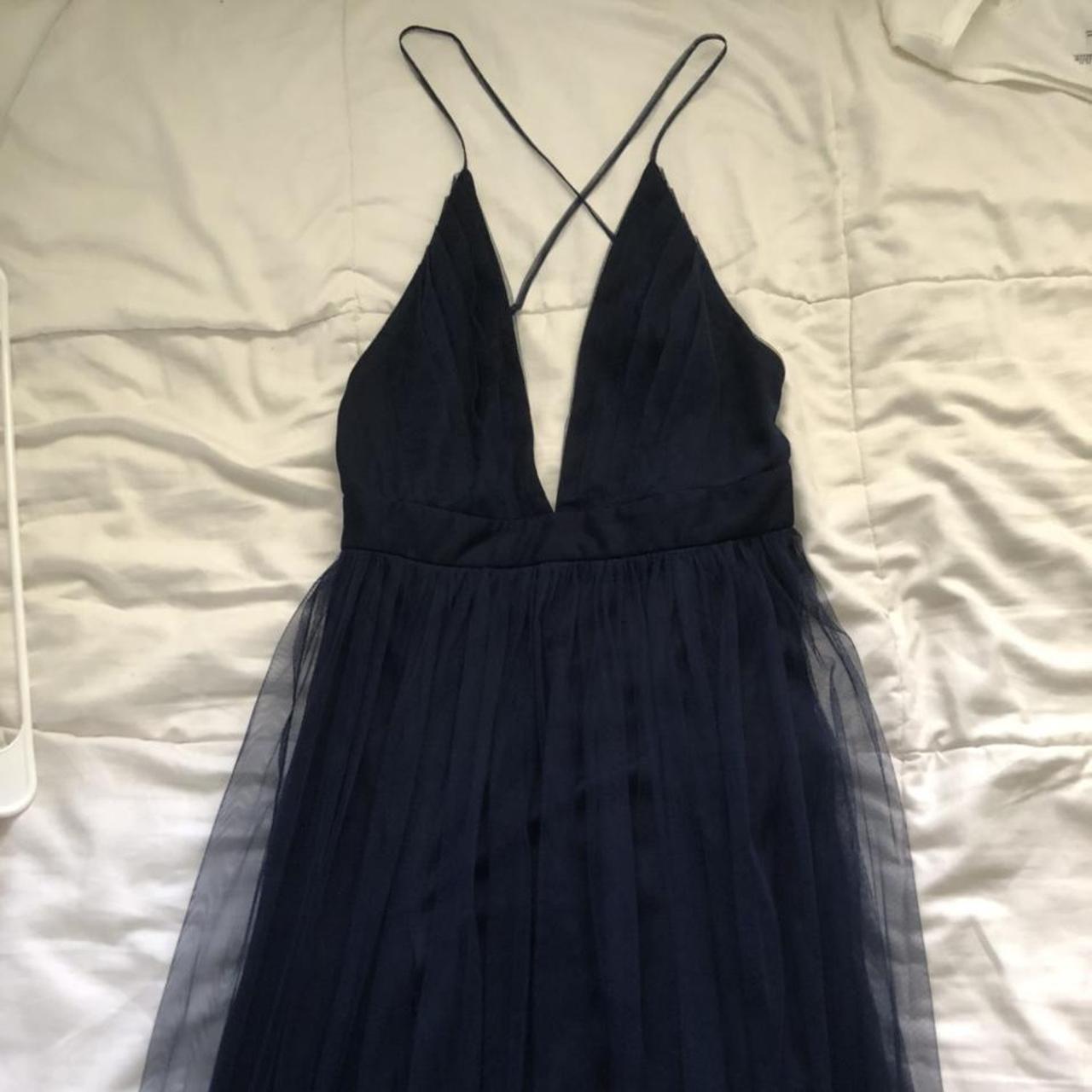 Navy blue dress from Windsor, I wore it to prom... | Depop
