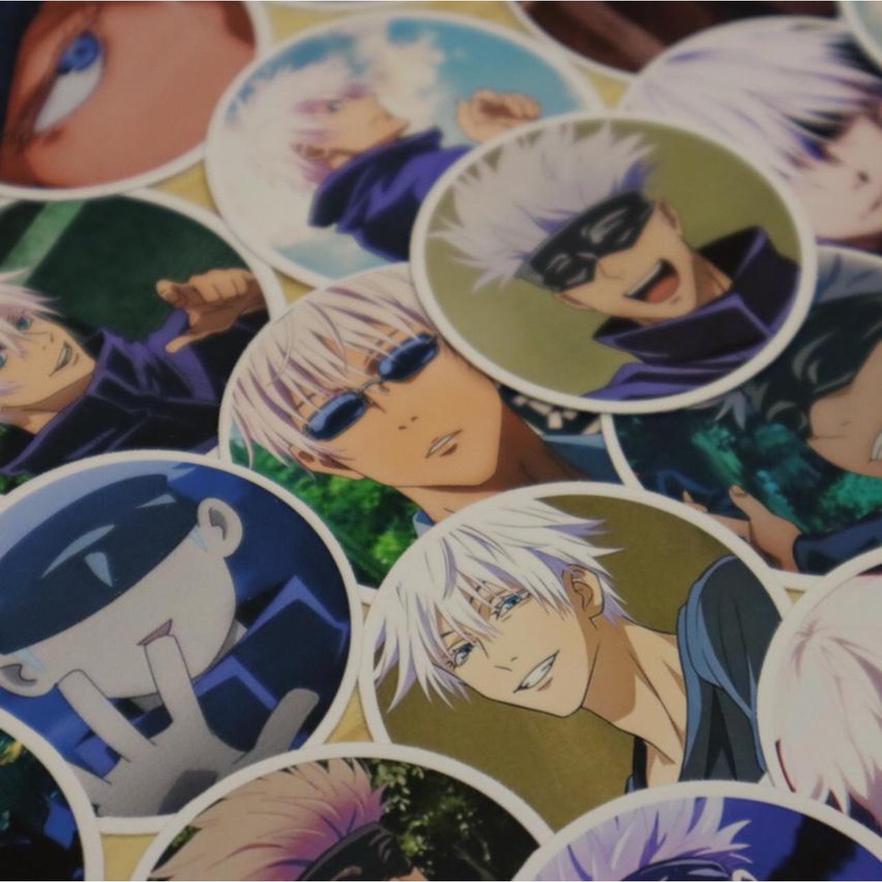 Gojo Satoru Assorted Vinyl Stickers (10... - Depop