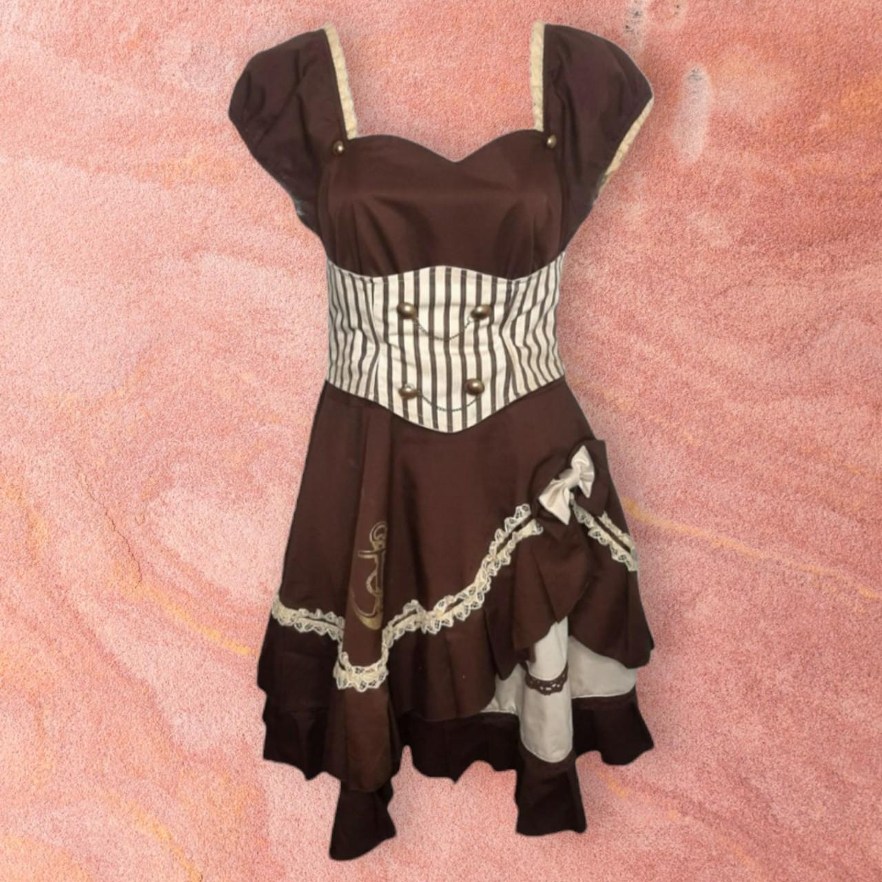 Bodyline Japan Pirate Gothic Lolita Dress size... - Depop