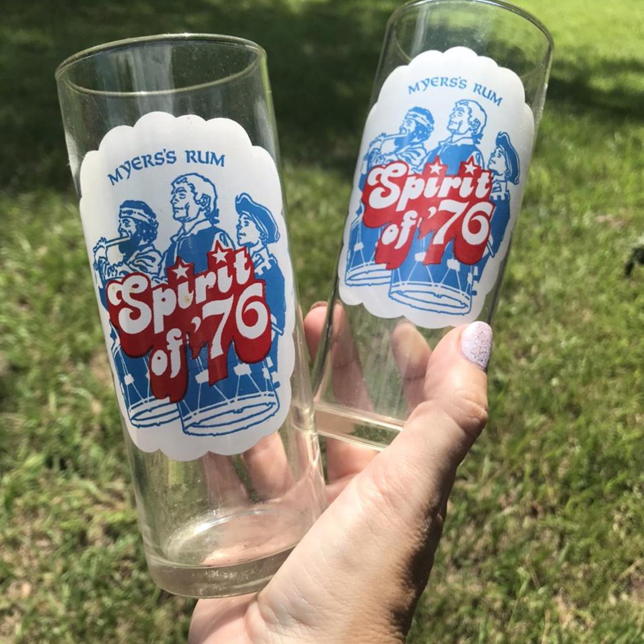 Vintage Pair of Myer’s Rum Spirit Of ‘76 Collectors... - Depop