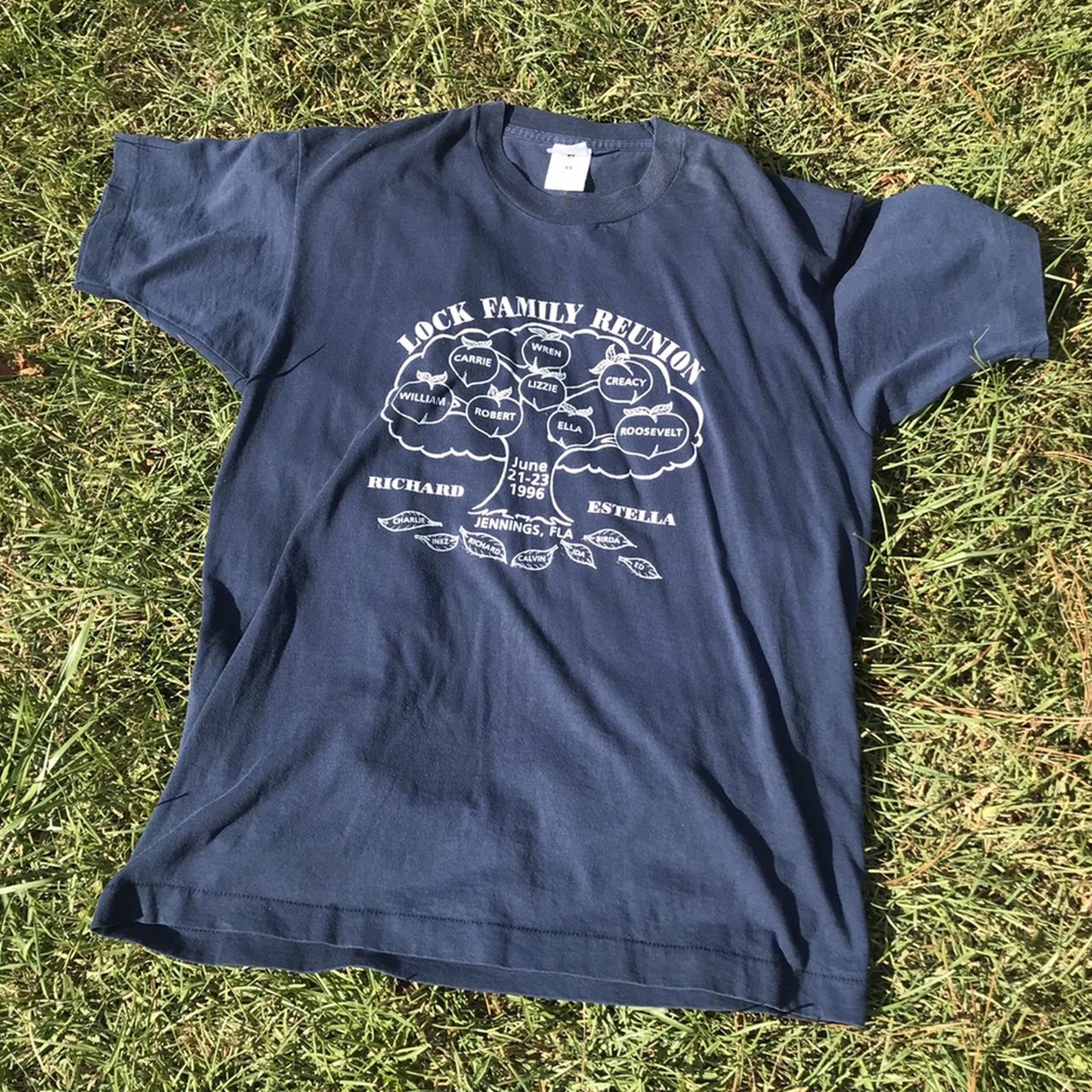 Lock Family Reunion T - 1996 Find your name on the... - Depop