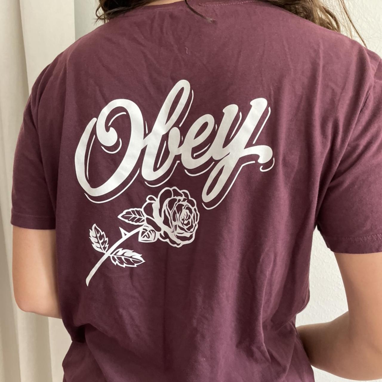 Obey Shirt Size M - Depop