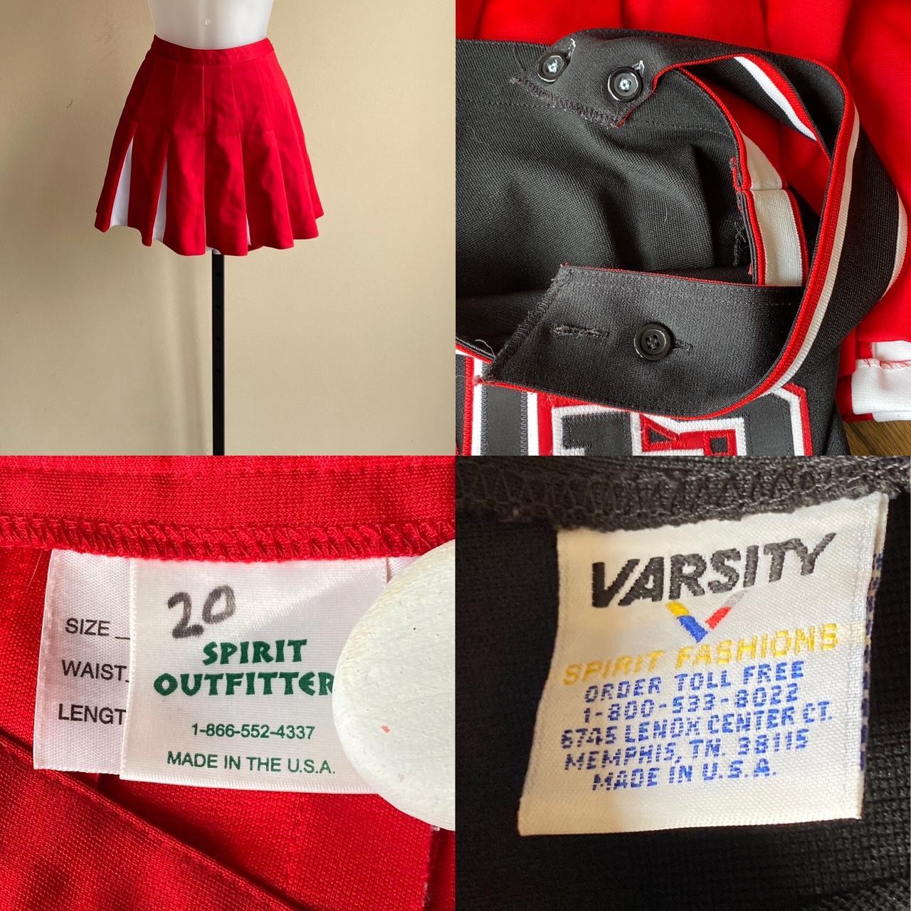 Vintage Authentic Cheerleader Halloween Costume Depop