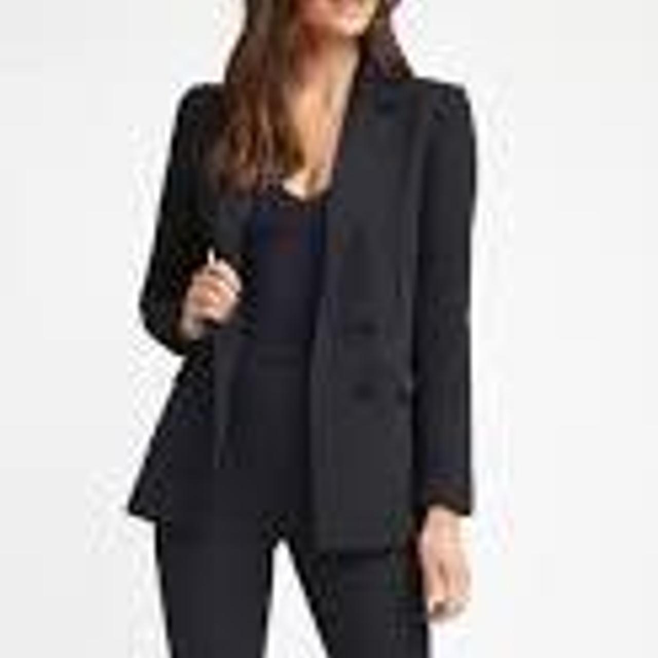 Women's Black Tailored-jackets | Depop