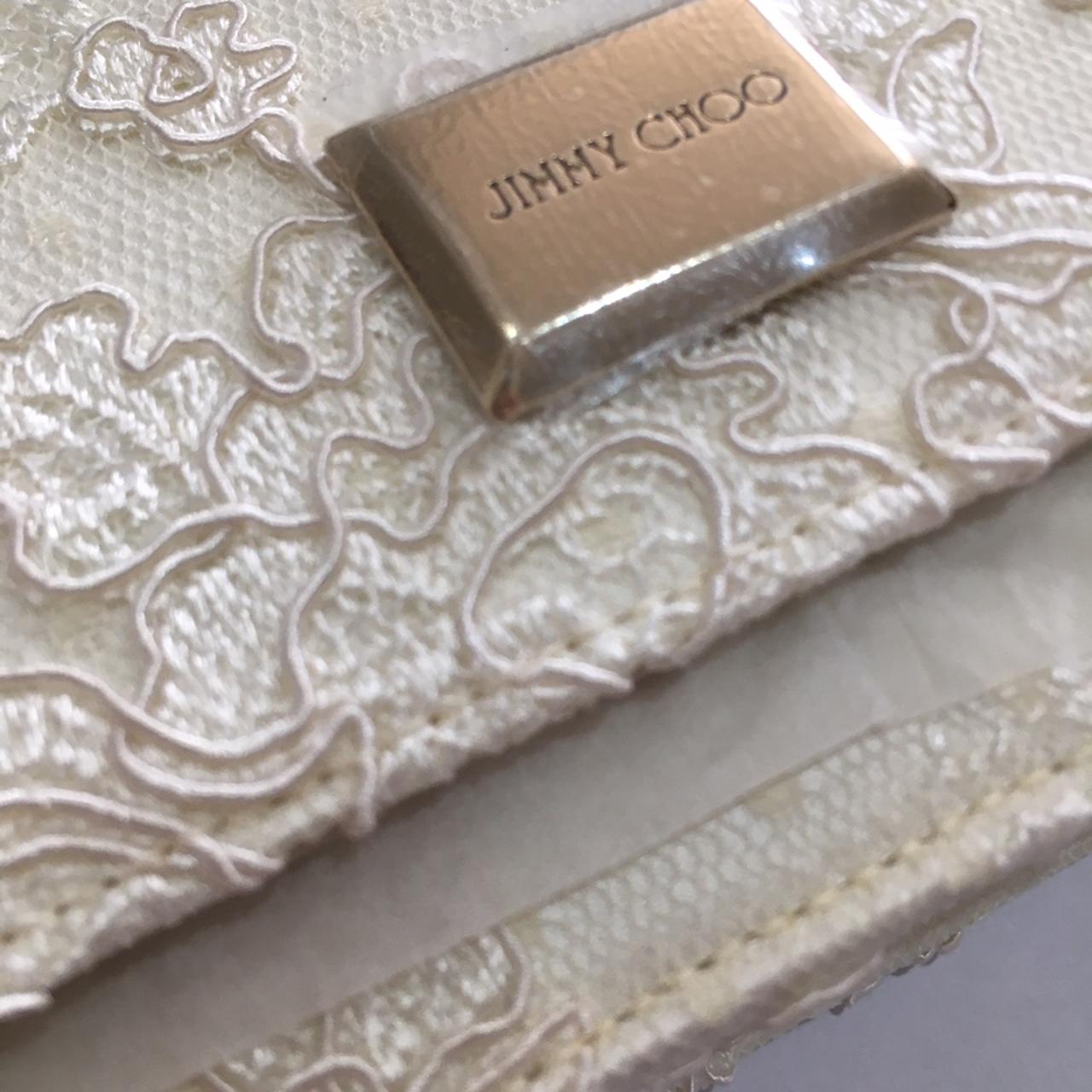 Jimmy Choo LILIA ORE Ivory clutch bag Absolutely... - Depop