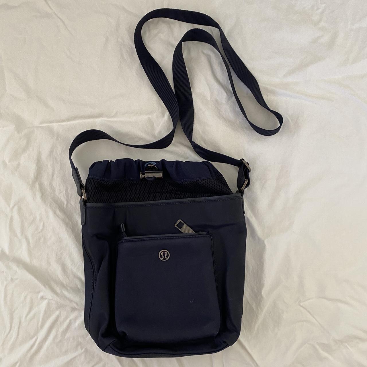 LULULEMON crossbody purse, fits water bottle, great... - Depop