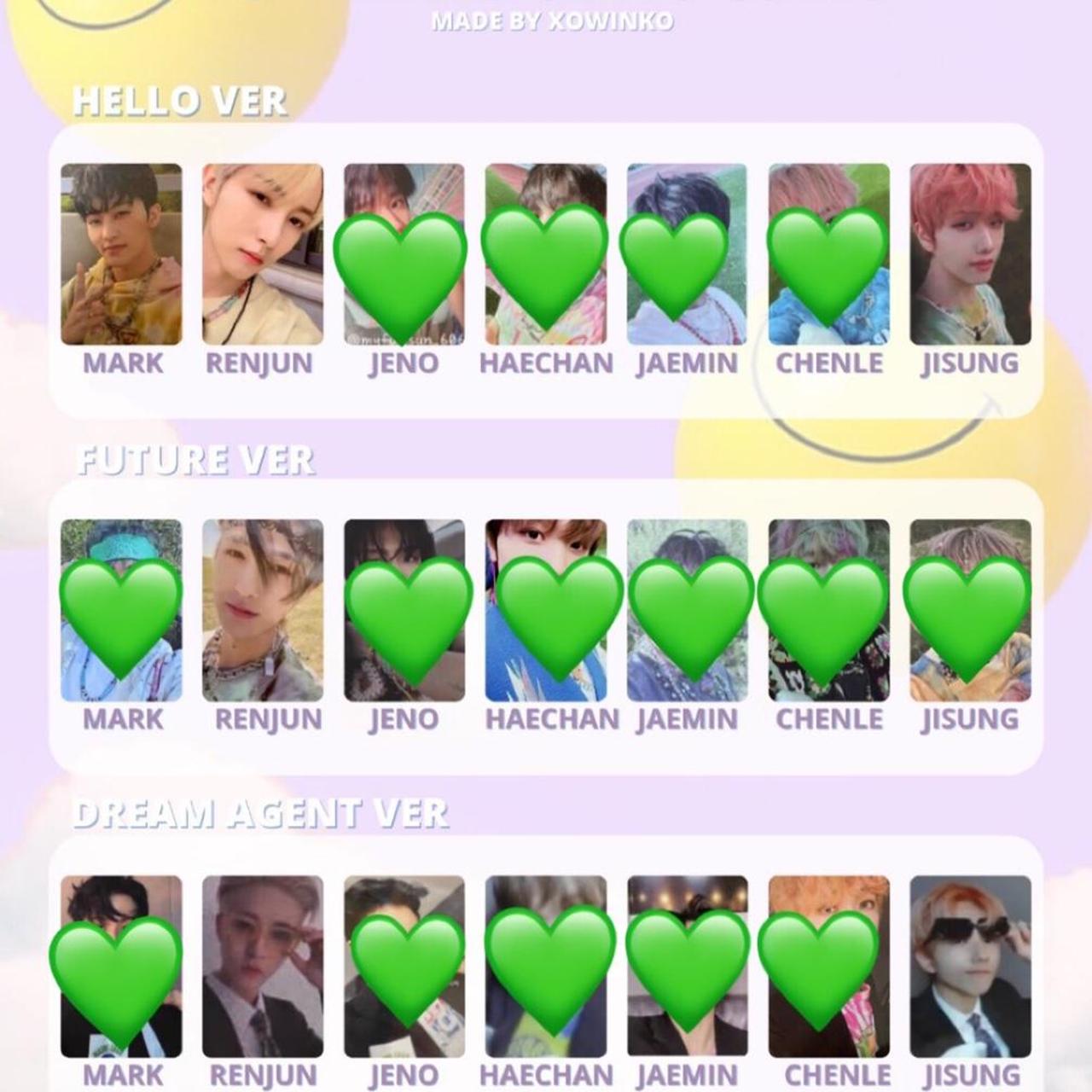 various album photocard nct iso/wishlists ! my... - Depop