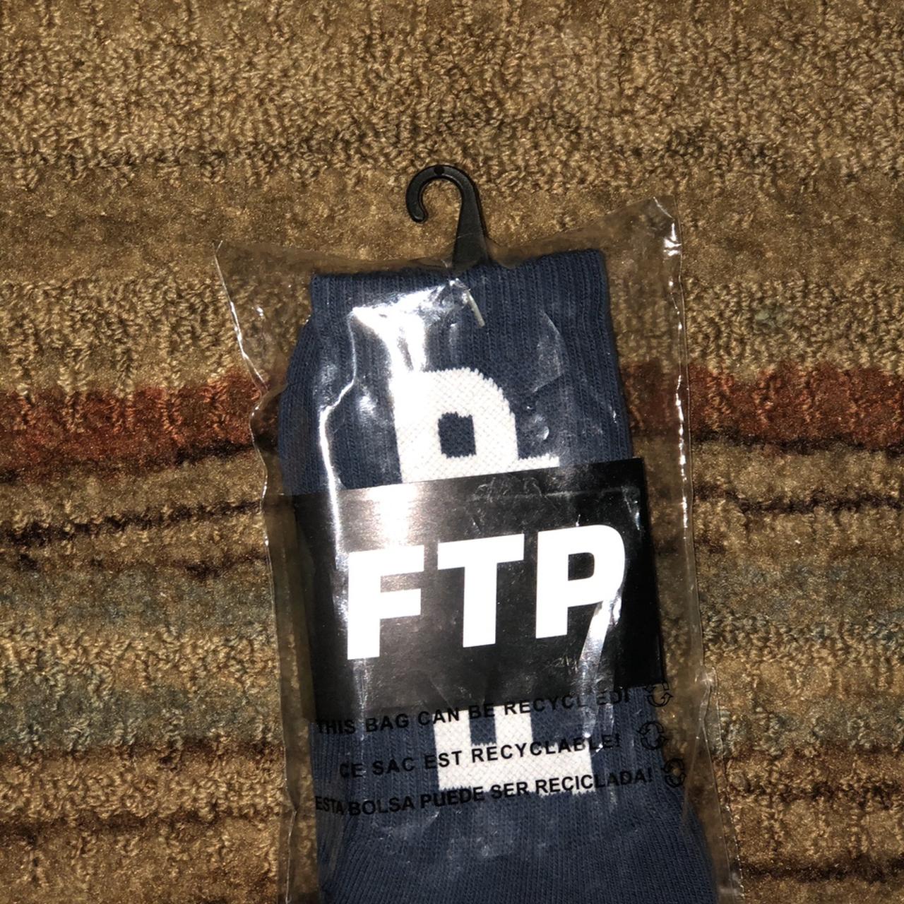Dead stock blue FTP socks(Also have black) $35 A... - Depop