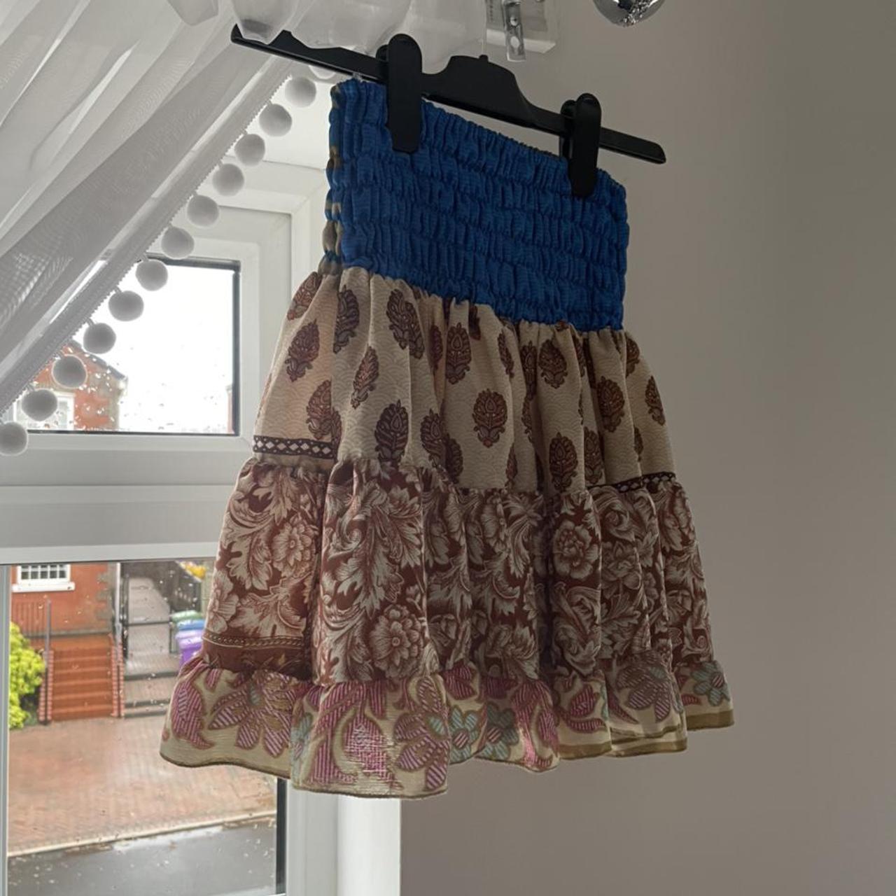 Gypsy mini skirt Never worn Fits 6/8 stretchy... - Depop