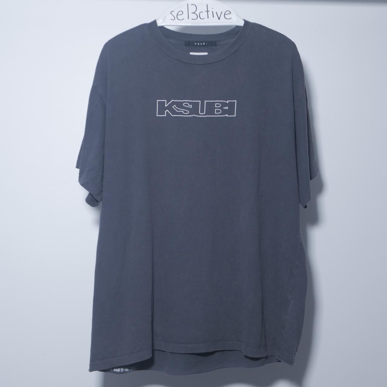 KSUBI Logo T-Shirt Deep Navy great condition quality... - Depop