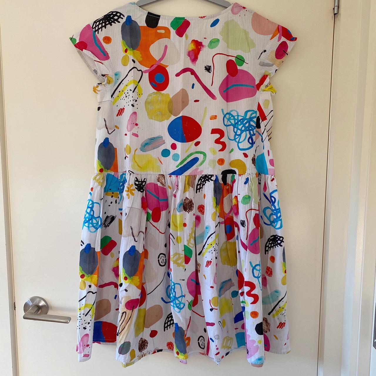 Gorman Kindah Khaliday Scribbles Beach Dress. Size... - Depop