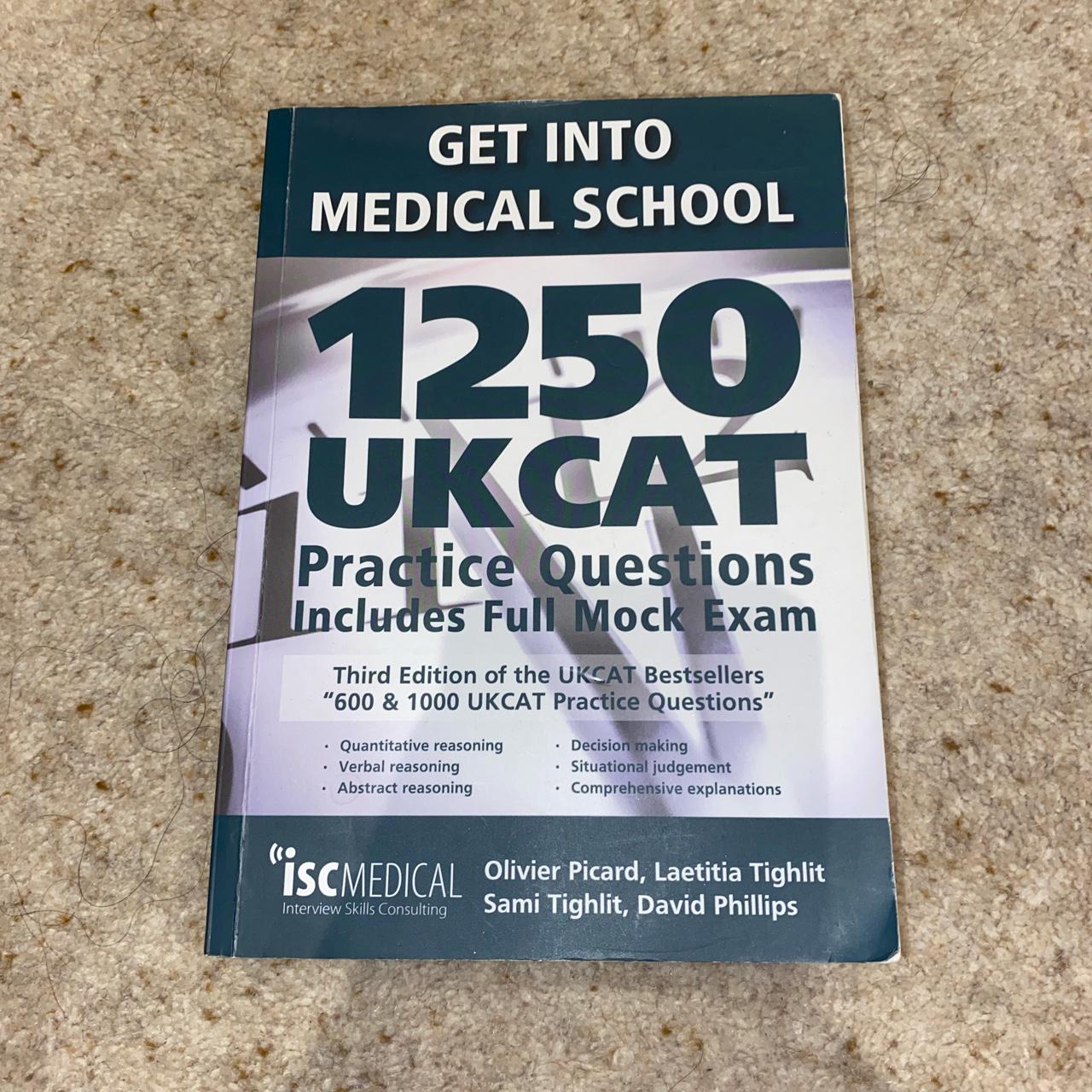 1250 UKCAT practice questions book - Depop
