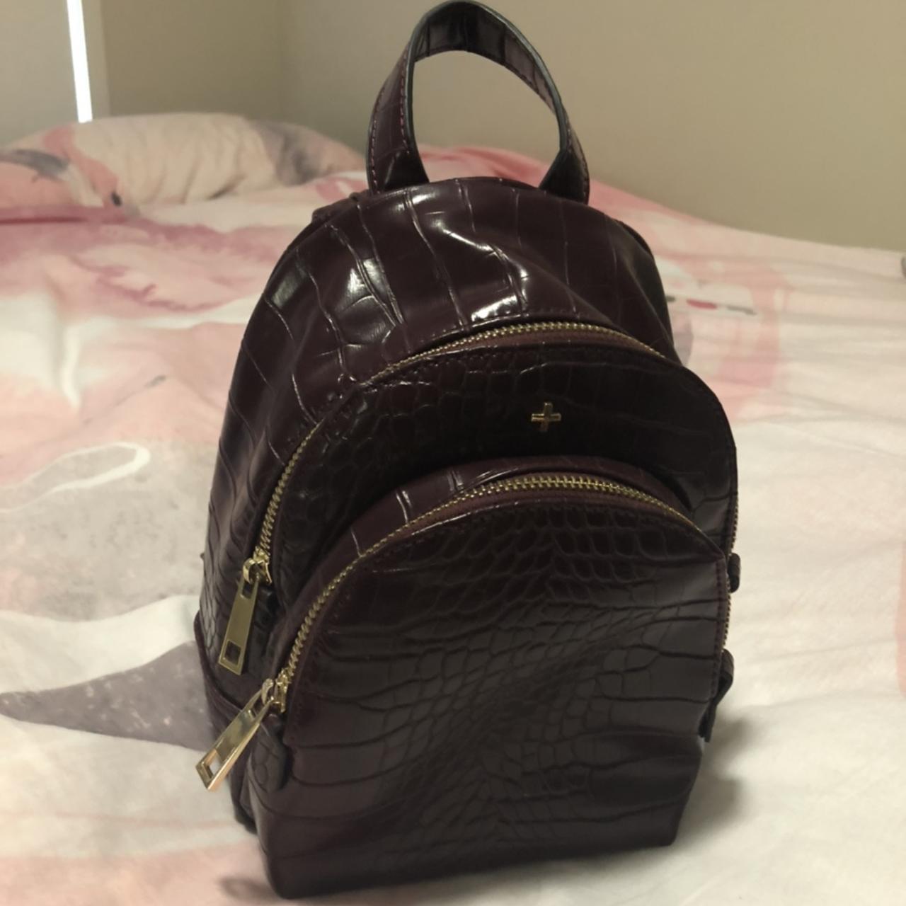 Peta and Jane backpack Dark purple vegan... - Depop