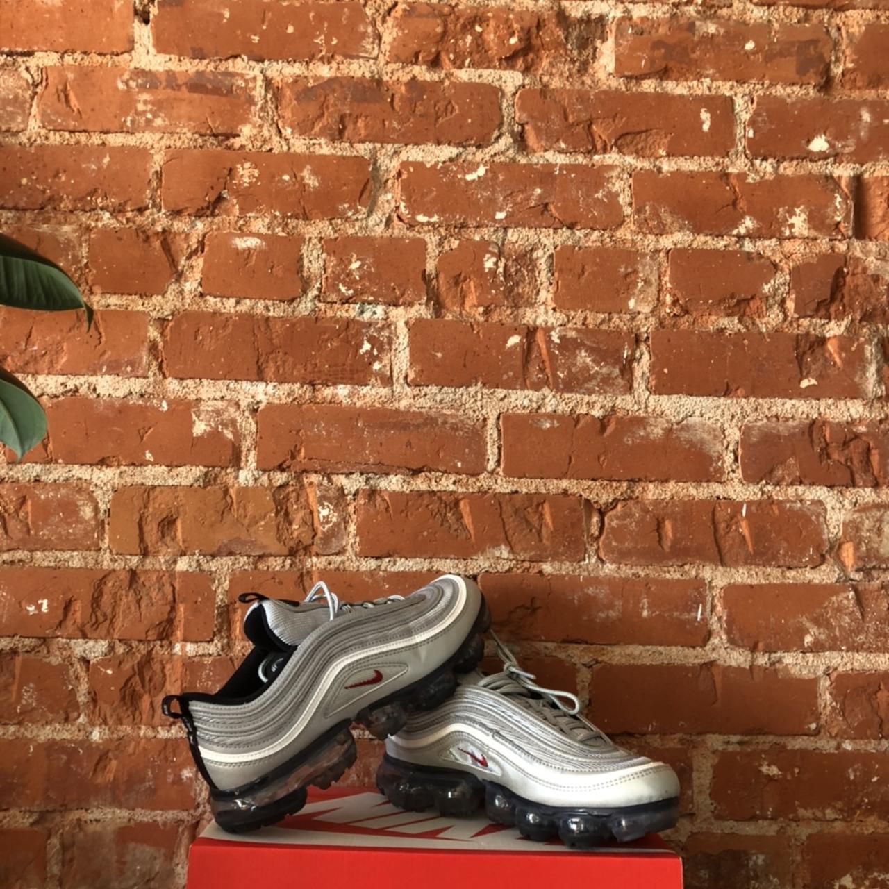 Nike Air Max 97 size 8 silver bullet Vapor Max Sole.... - Depop