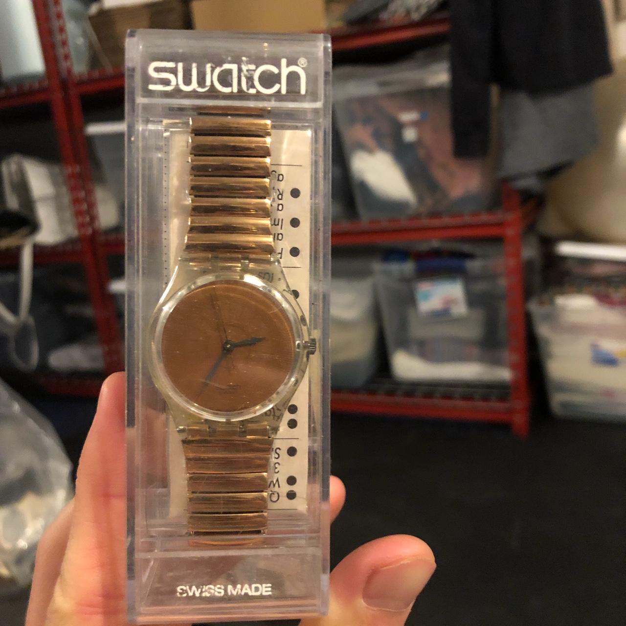 SWATCH WATCH "COPPER DUSK" VERY RARE NEW COLLECTABLE... - Depop