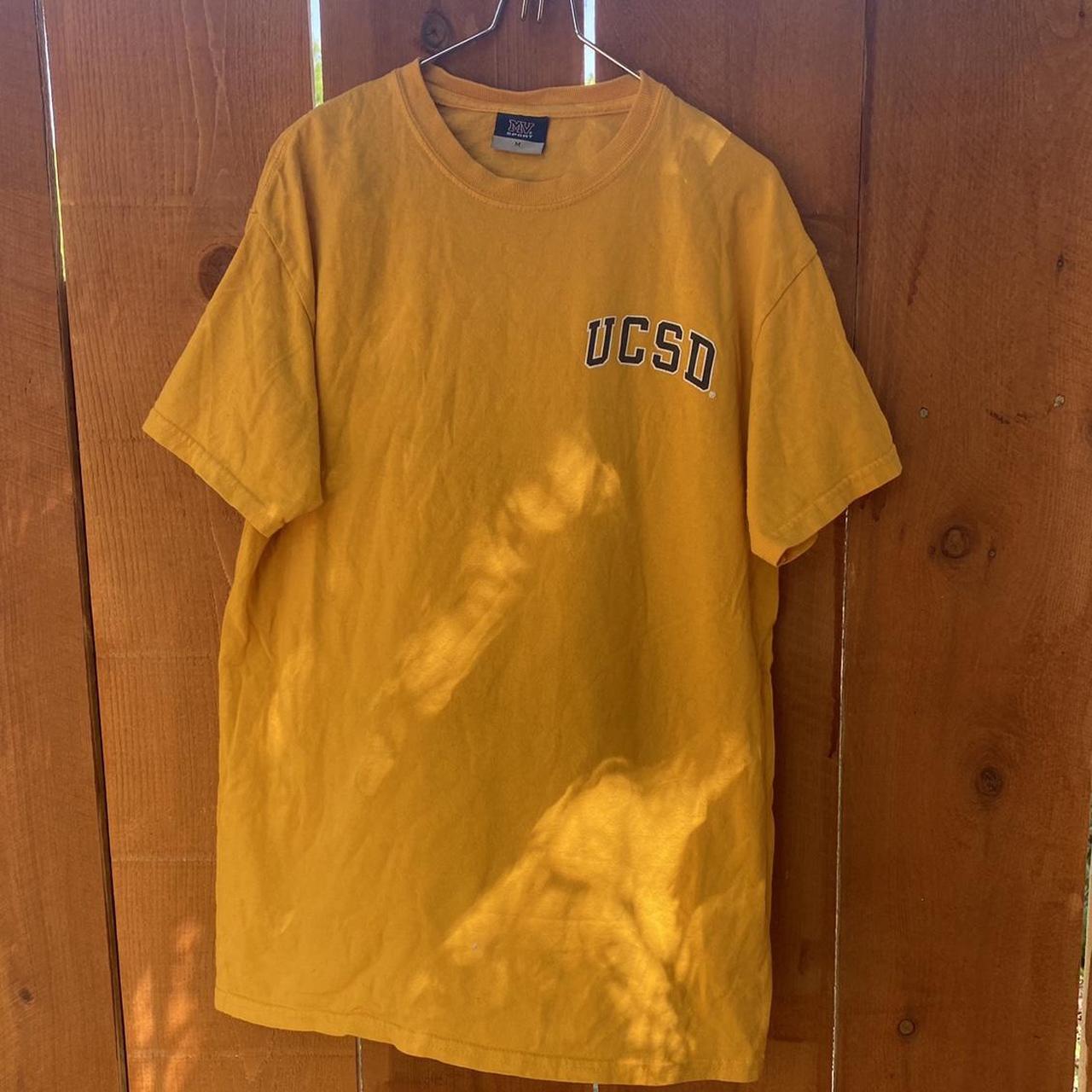💛 yellow ucsd tee shirt 💛 💛 great condition, only... - Depop