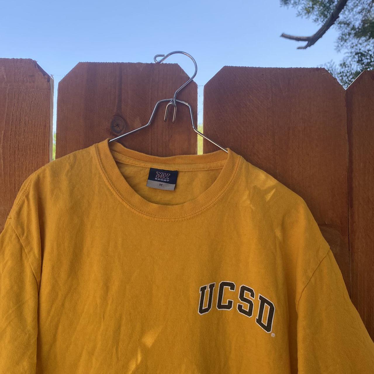 💛 yellow ucsd tee shirt 💛 💛 great condition, only... - Depop