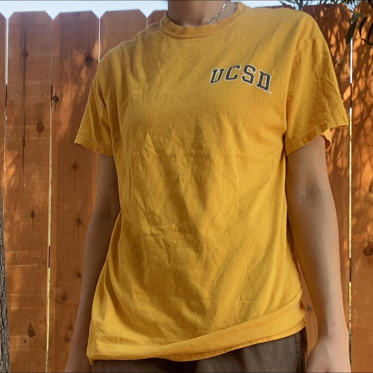 💛 yellow ucsd tee shirt 💛 💛 great condition, only... - Depop