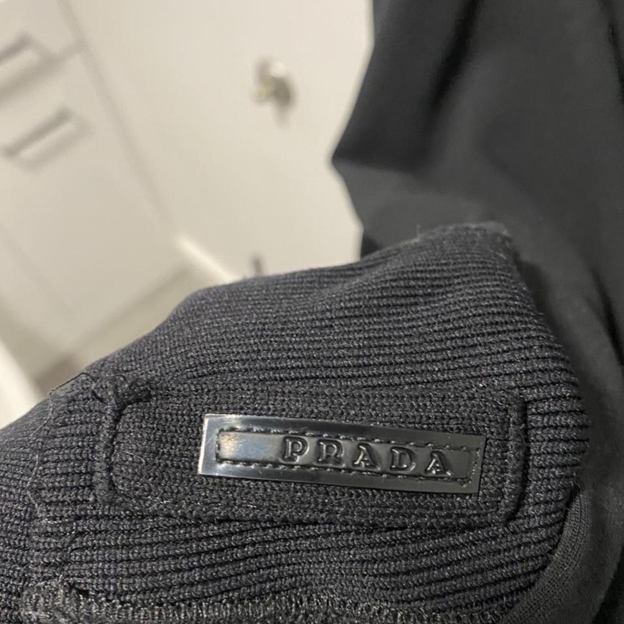 Black Prada Hoodie XL - Depop