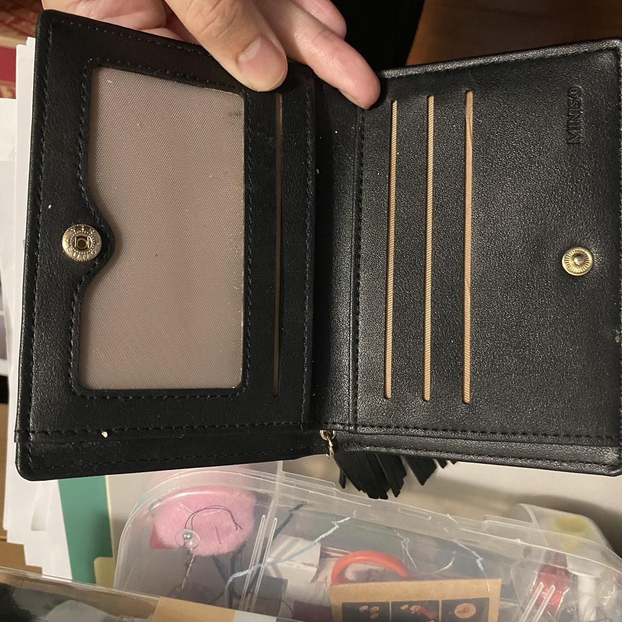 Miniso small wallet • few scratches #miniso... - Depop