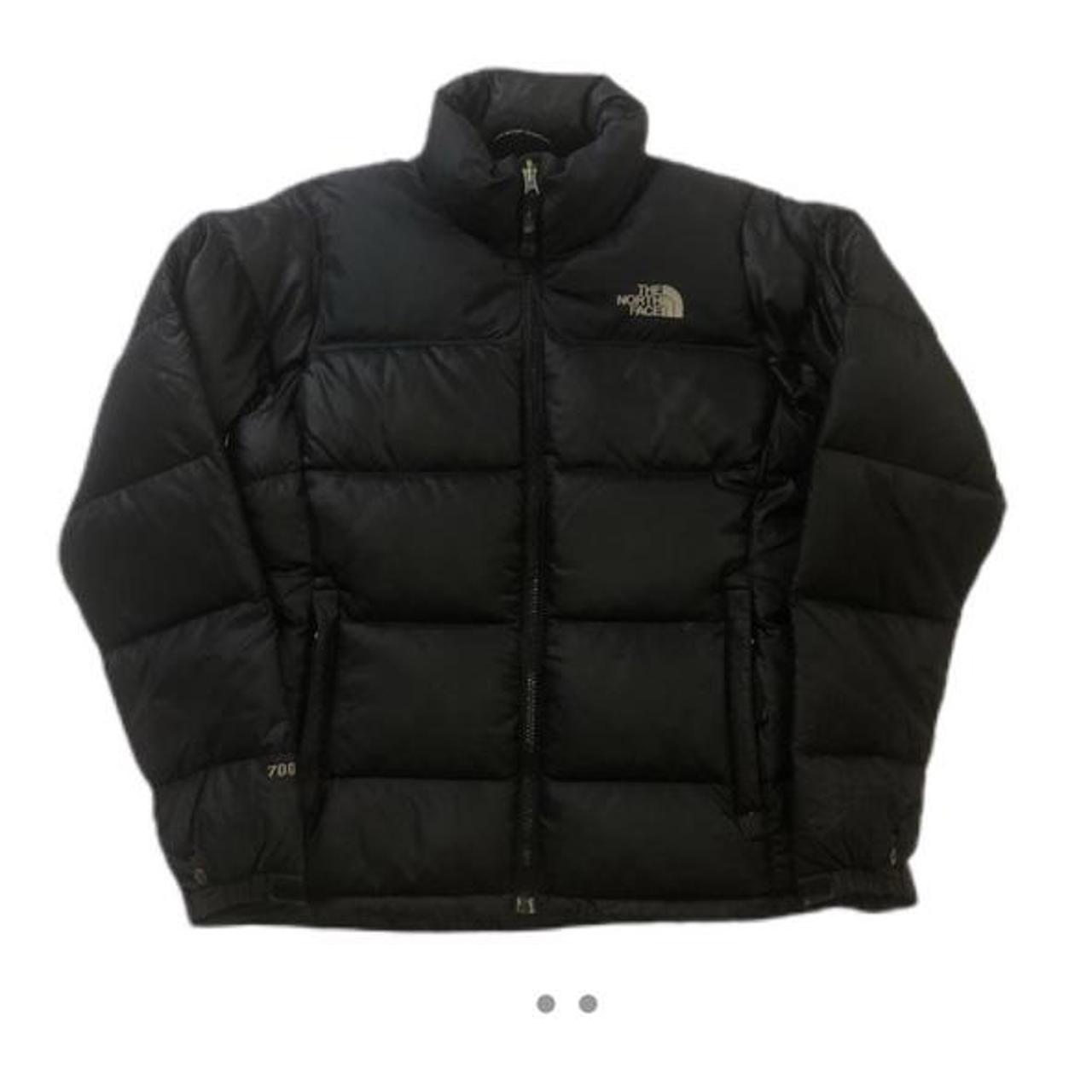 The North Face Nuptse black puffa puffer jacket... - Depop