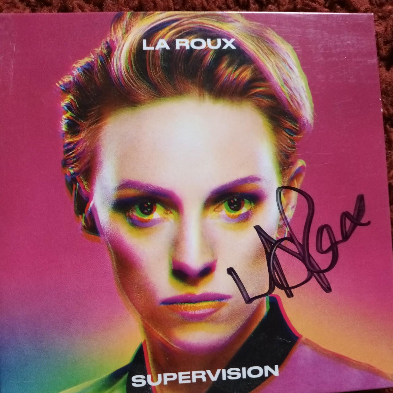 LA ROUX HAND SIGNED SUPERVISION CD. SIGNED ON COVER... - Depop