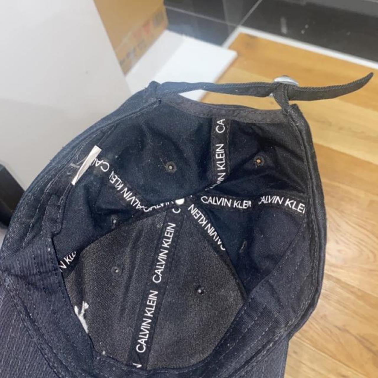 CK BLACK CAP worn a few times, like new #CK #cap... - Depop