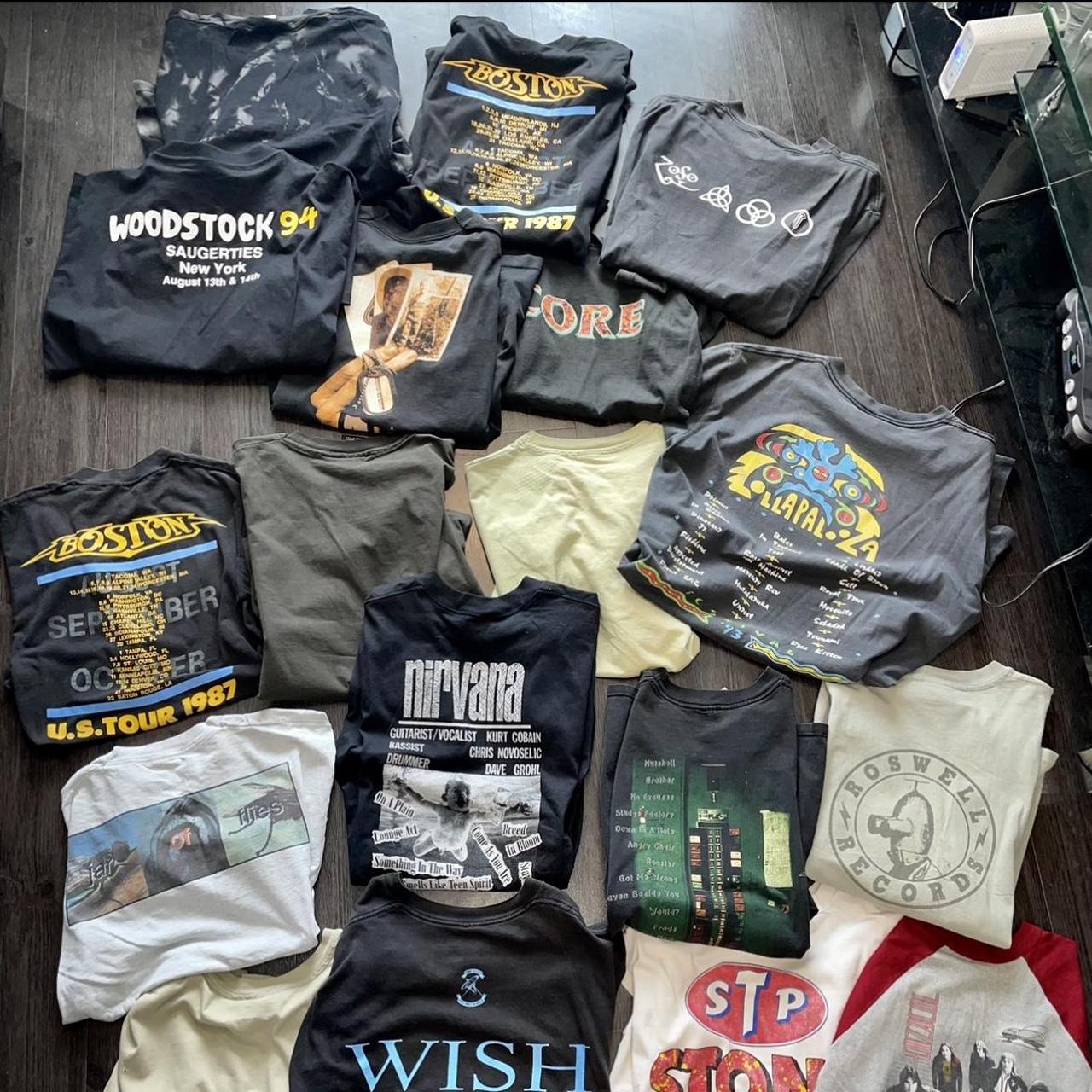 I have a vast collection of authentic vintage tees I... - Depop