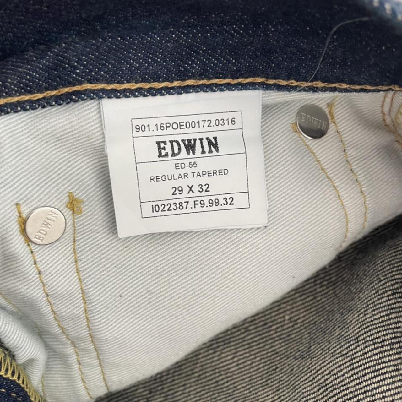 Edwin Men's Navy Jeans | Depop