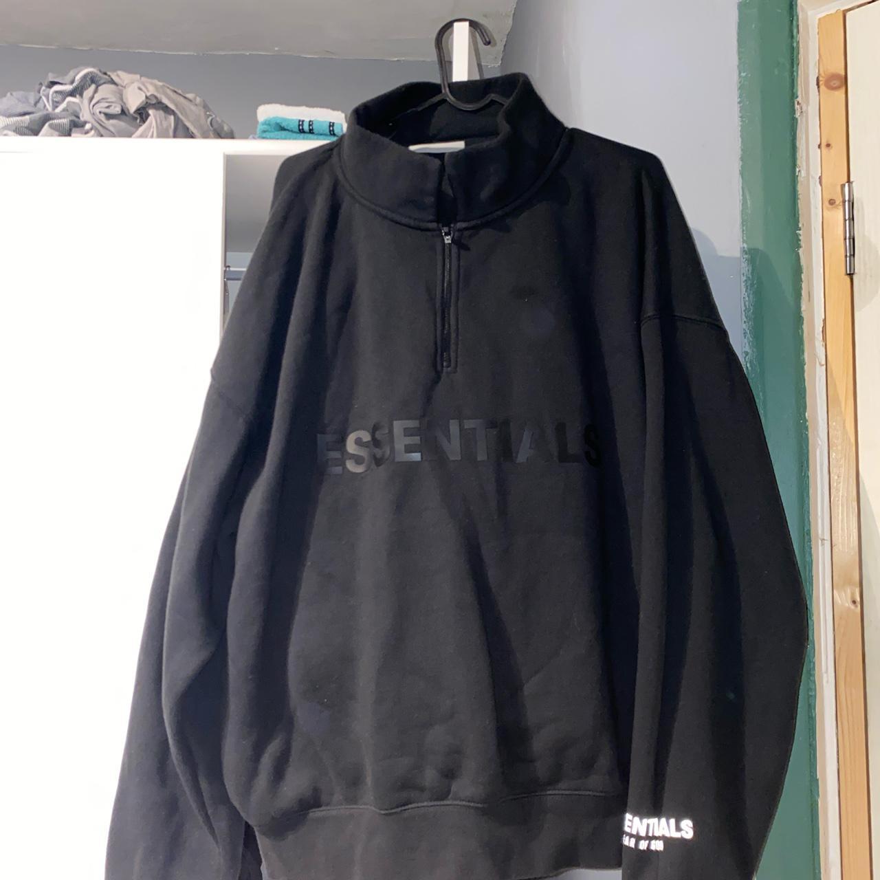 Fear of god essentials jumper size medium Open to... - Depop