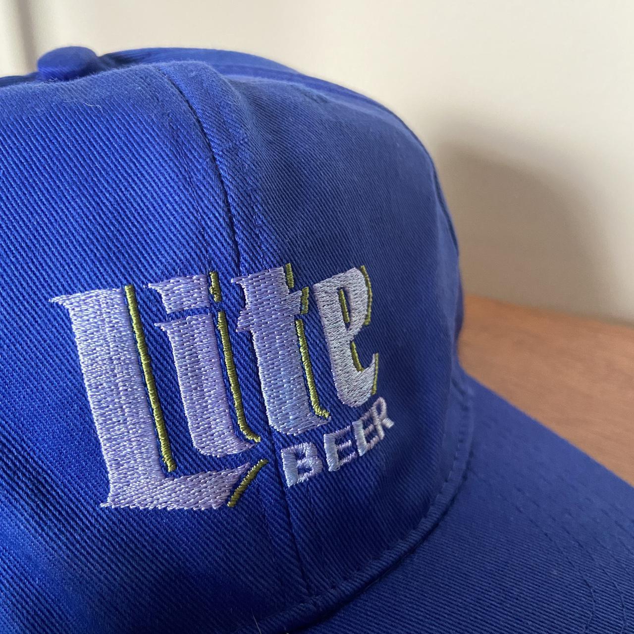 American Vintage Men's Blue Hat | Depop