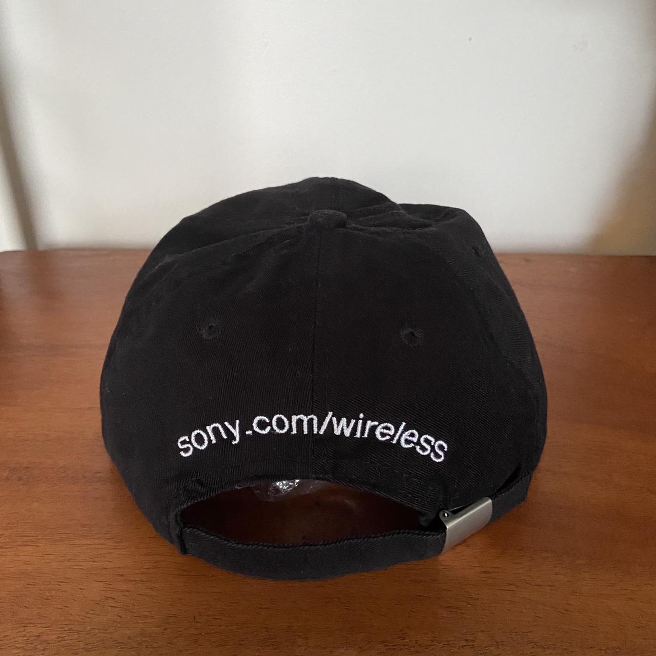 Sony Men's Black Hat | Depop