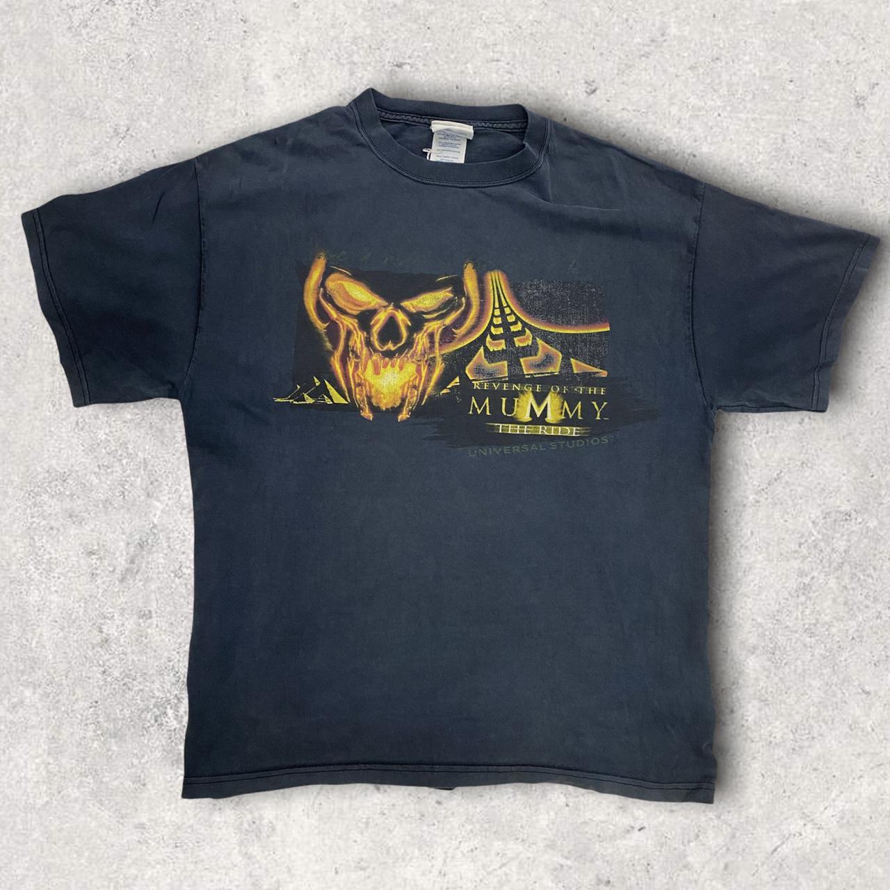 Vintage 90s USA Revenge of the Mummy Ride Universal... - Depop