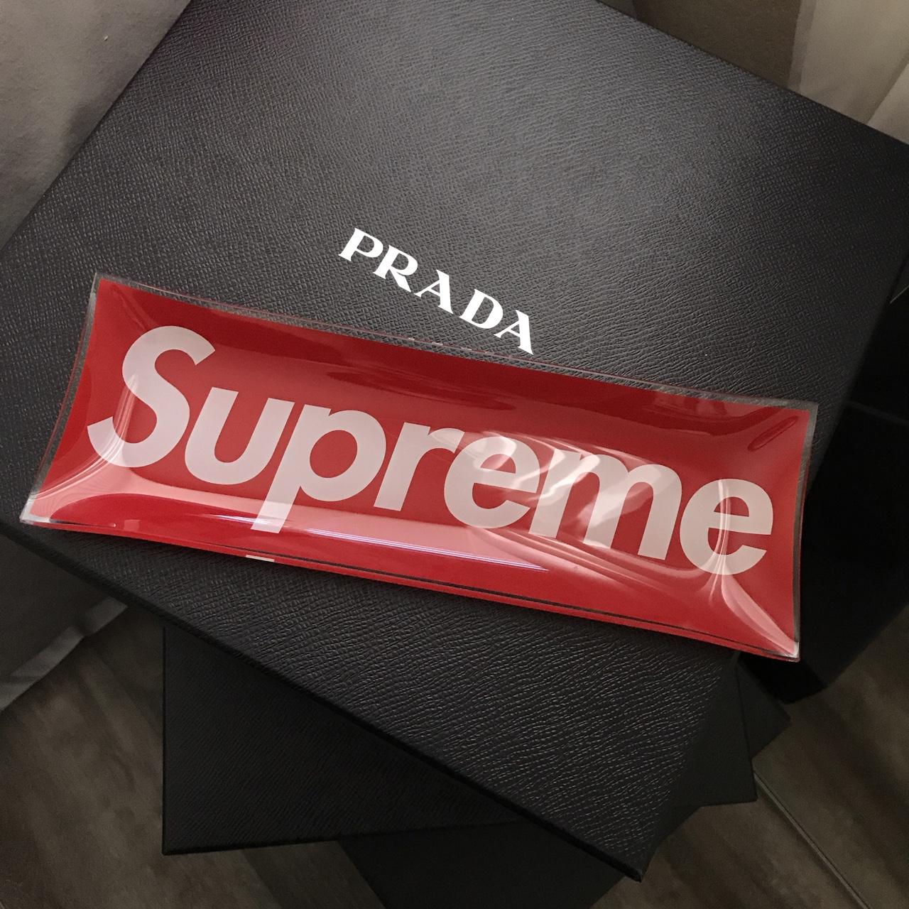 Authentic 2013 Supreme Red Logo Ashtray // Excellent... - Depop