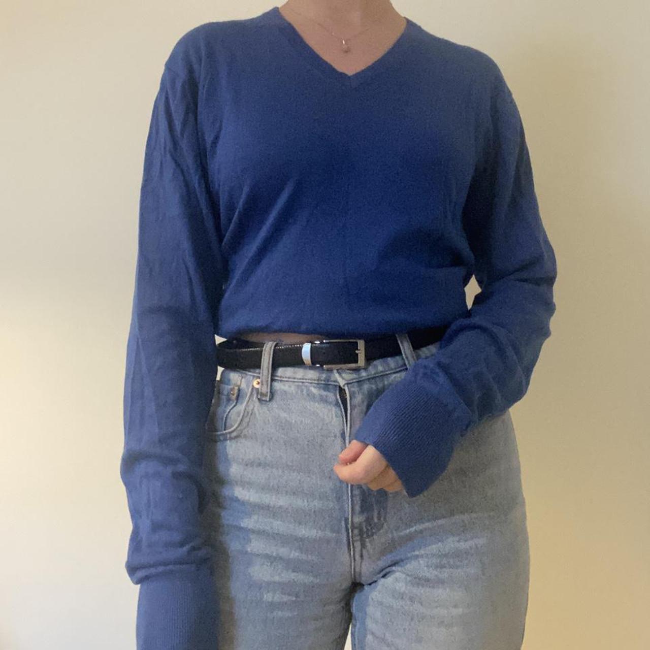 Limited edition “TARGET” navy blue sweater, material... - Depop