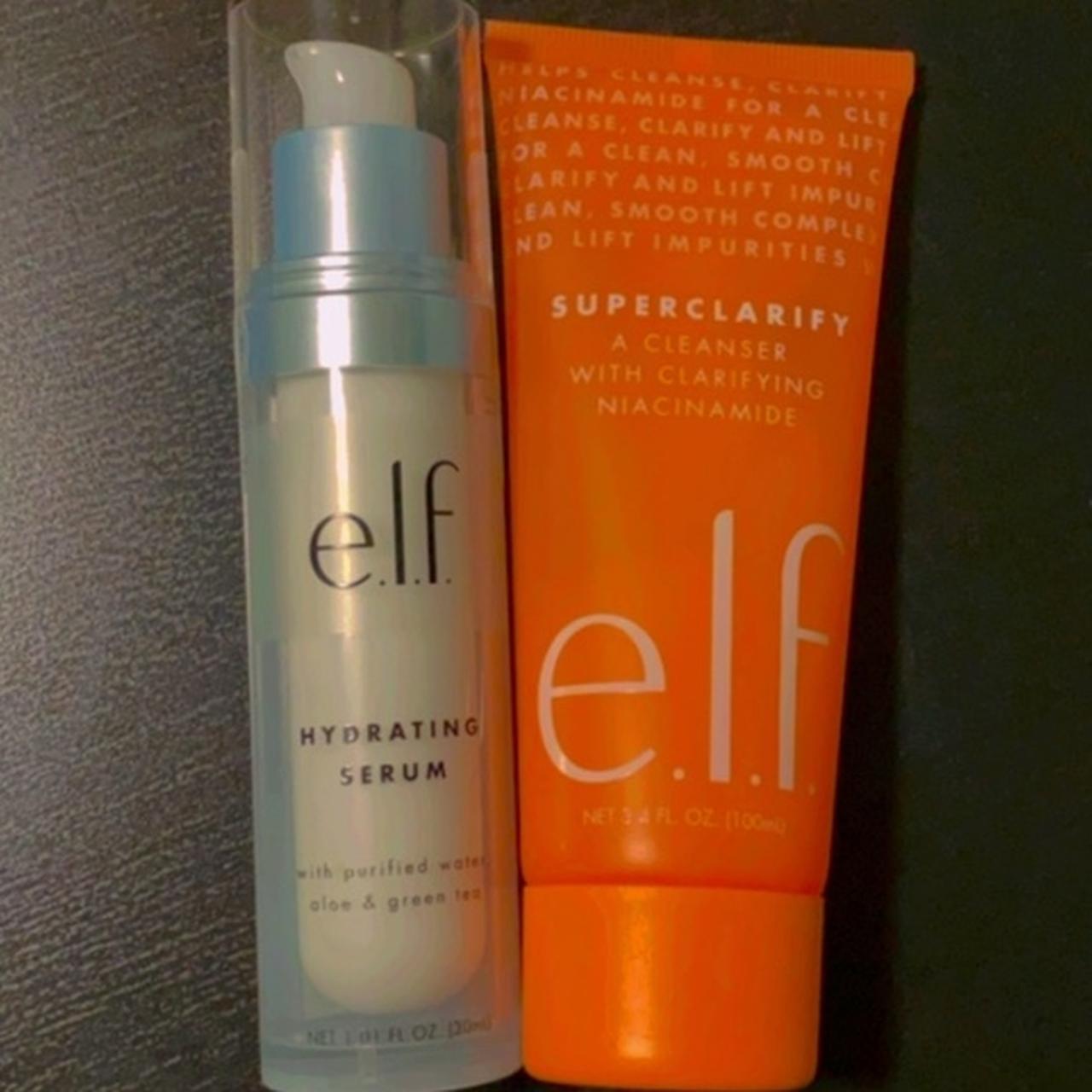 new elf cleanser and hydrating serum! 🤍 new and... - Depop