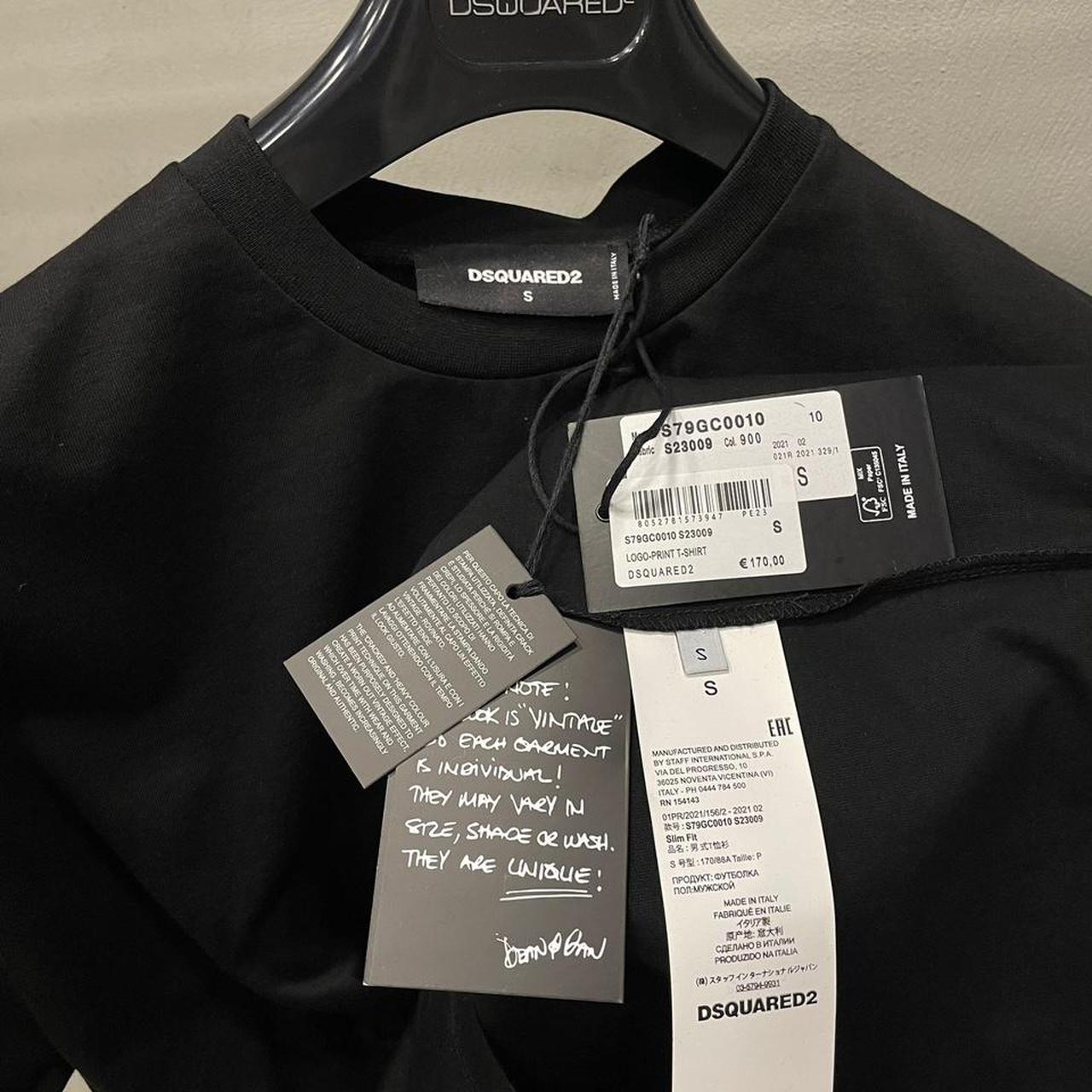 Authentic Dsquared Tee Colours: Black &... - Depop