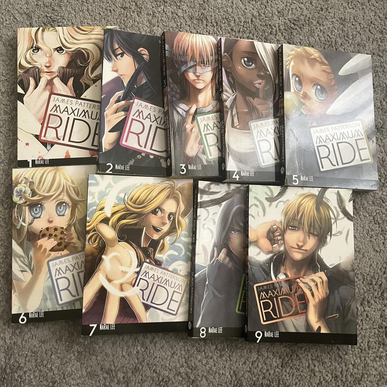 COMPLETED MANGA BOOK BUNDLE 📚 Maximum Ride books... - Depop