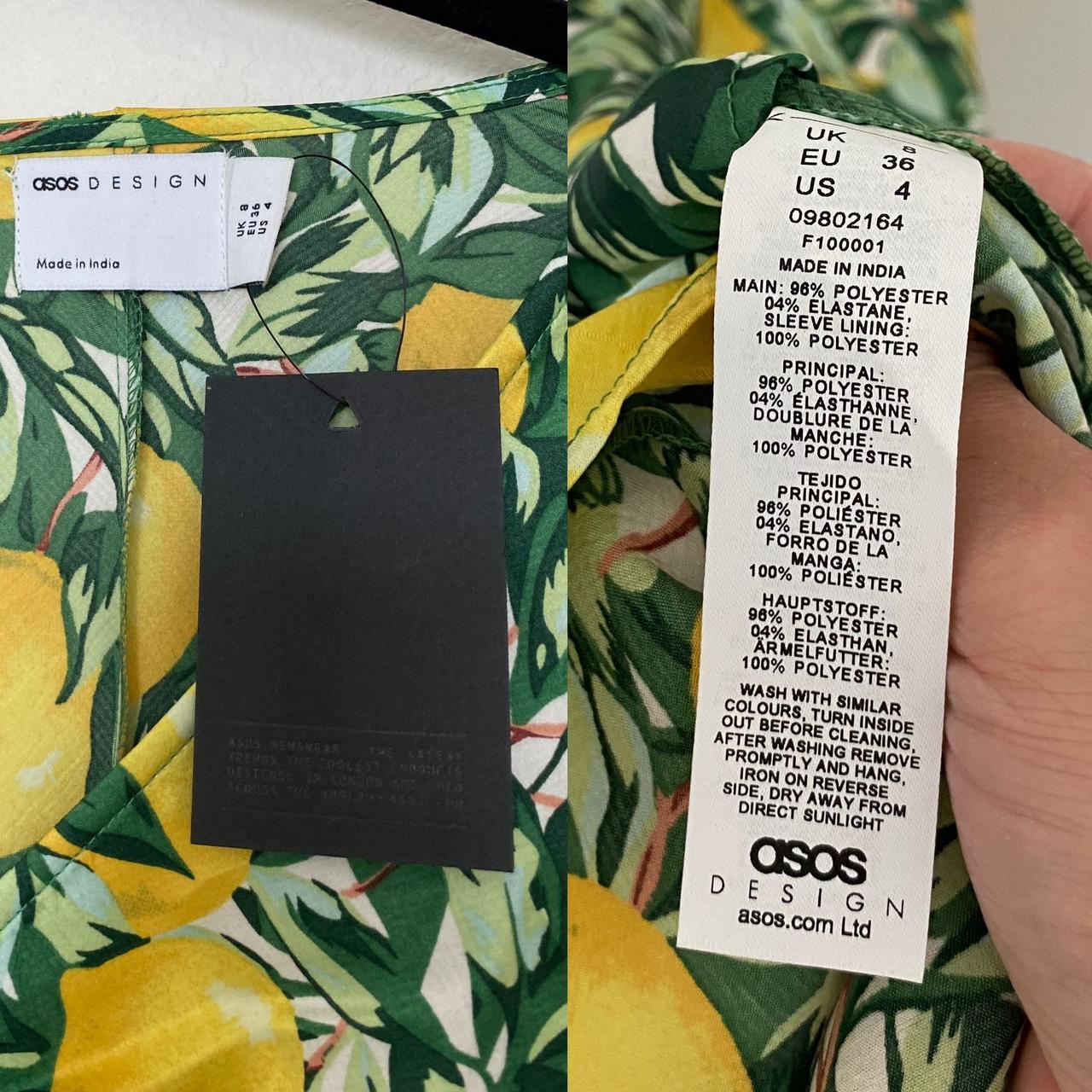 New with tags ASOS Satin Trapeze Maxi Dress with... - Depop