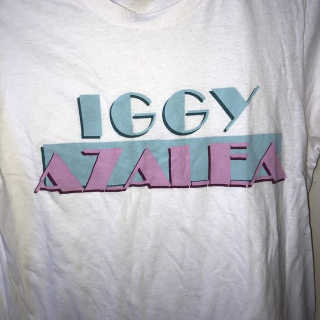 Iggy Azalea Shirt -retro California vibes - never... - Depop