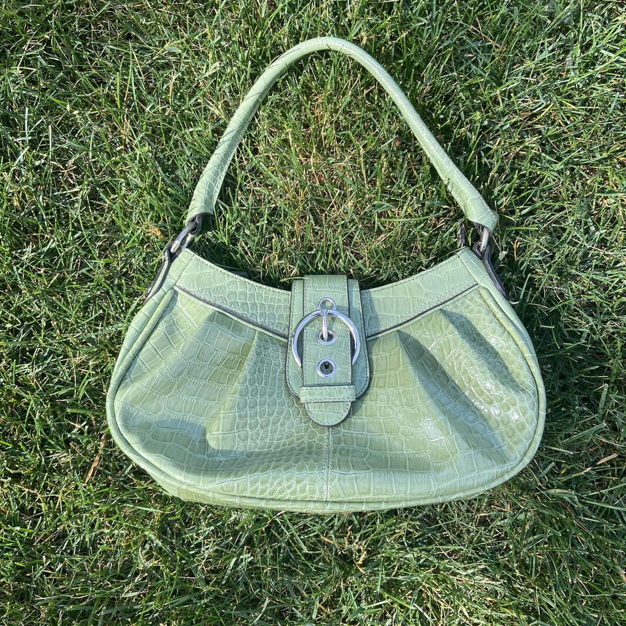 Nine West Women's Green Bag | Depop