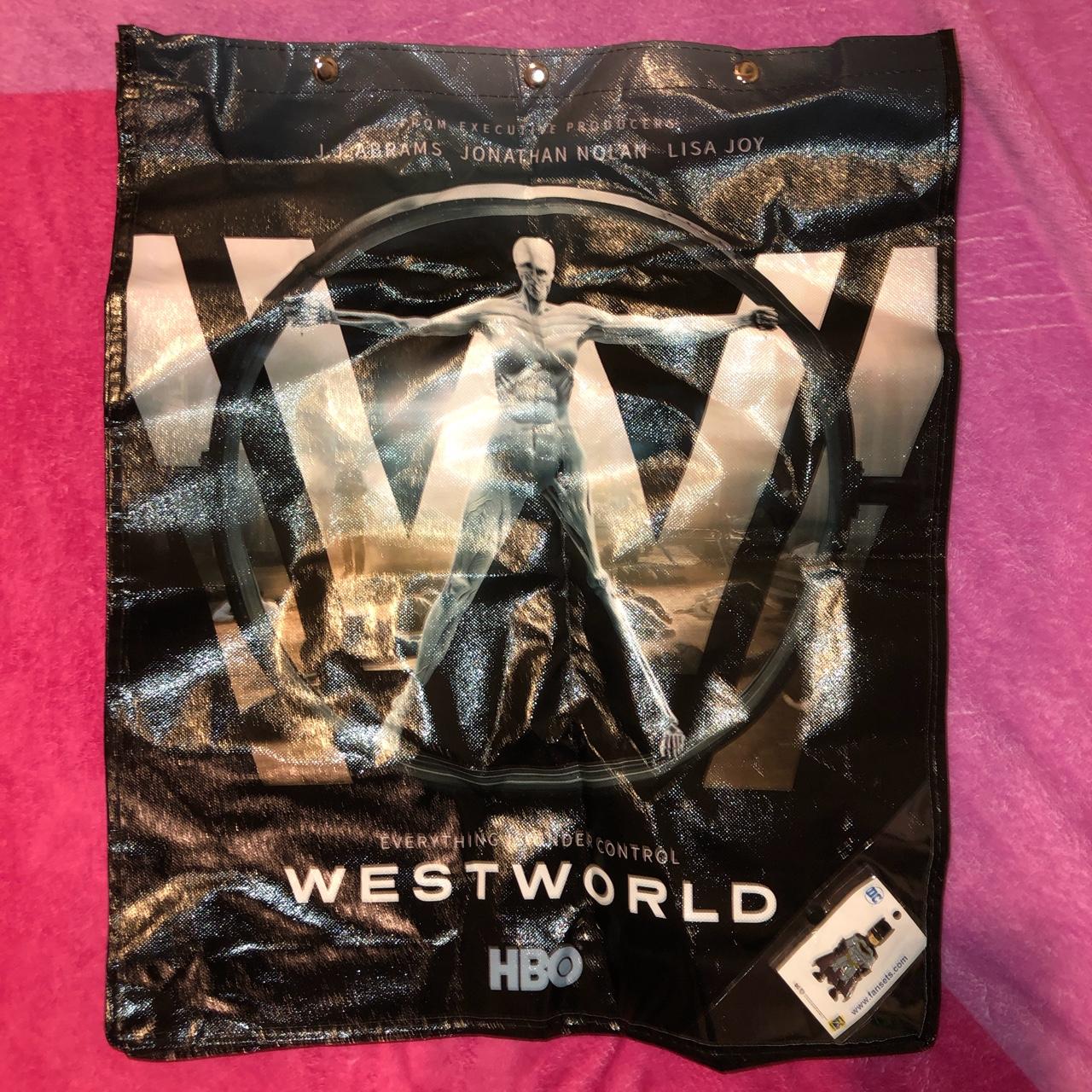 !Westworld (2017) + Batman pin and Supernatural... - Depop