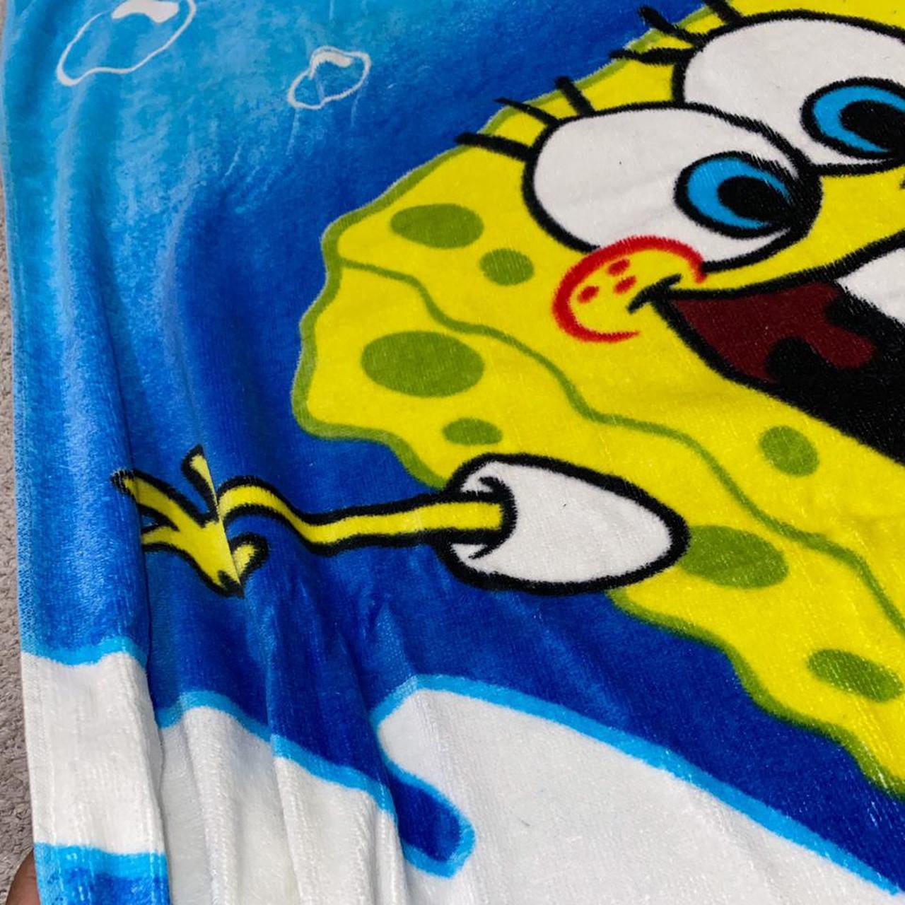 VINTAGE Y2K SPONGEBOB SQUAREPANTS SURFER CARTOON... - Depop