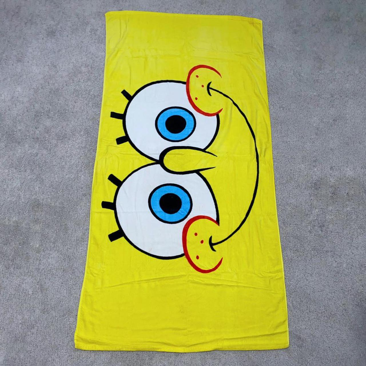 VINTAGE Y2K SPONGEBOB SQUAREPANTS FACE CARTOON... - Depop