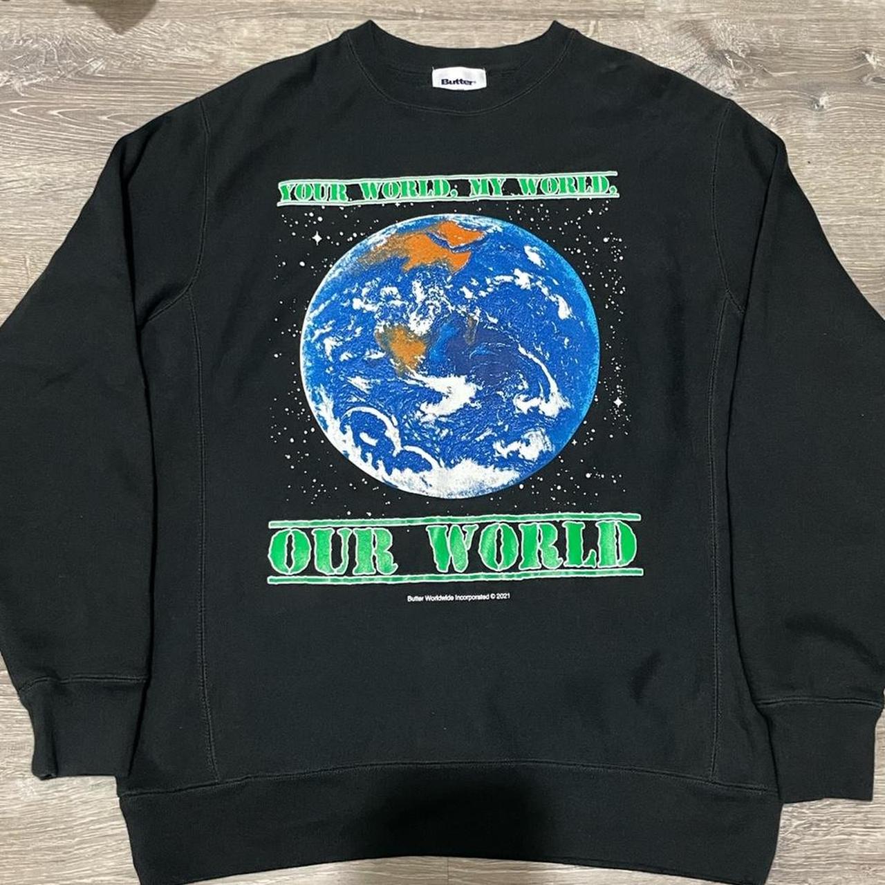 ButterGoods Crewneck Worn Once Excellent condition... - Depop