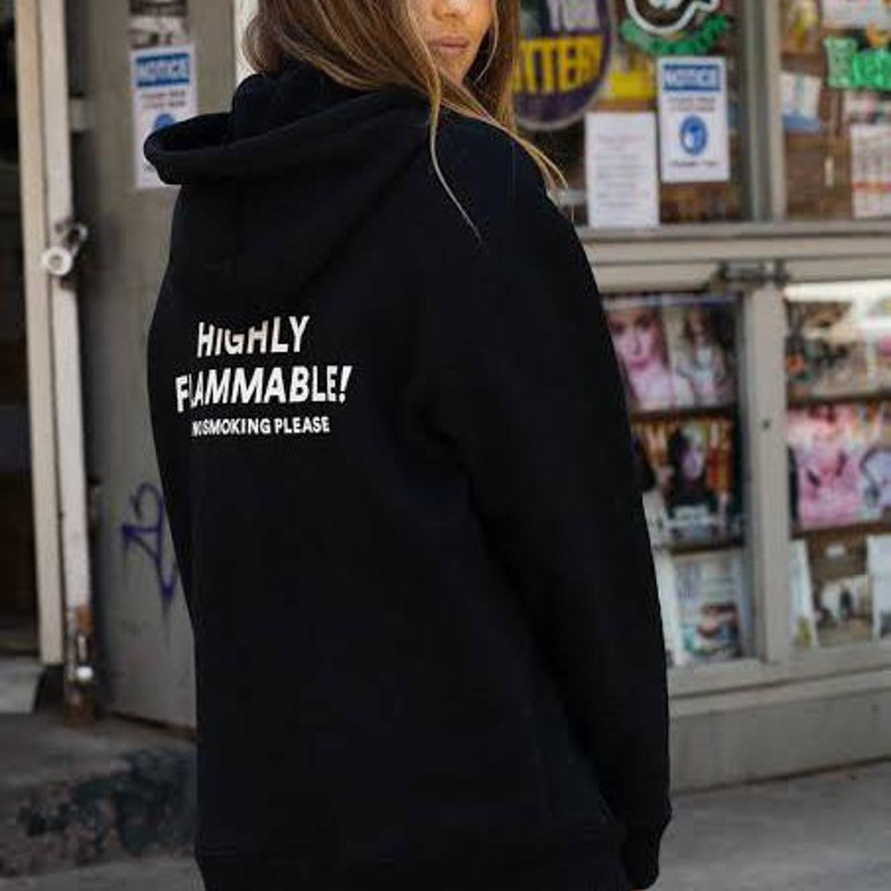 Pyro girls hoodie black Size: Medium Hardly worn... - Depop