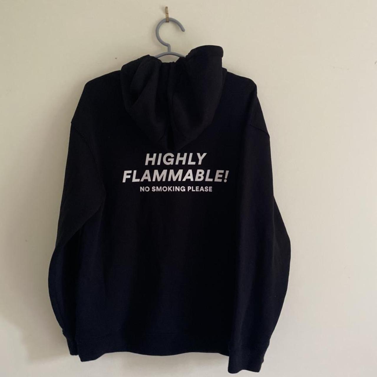 Pyro girls hoodie black Size: Medium Hardly worn... - Depop