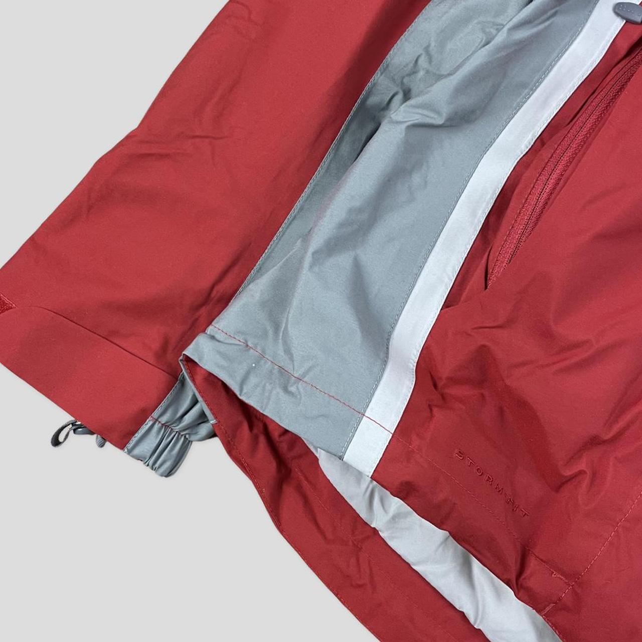 Vintage Nike acg womens red storm fit coat, outer... - Depop