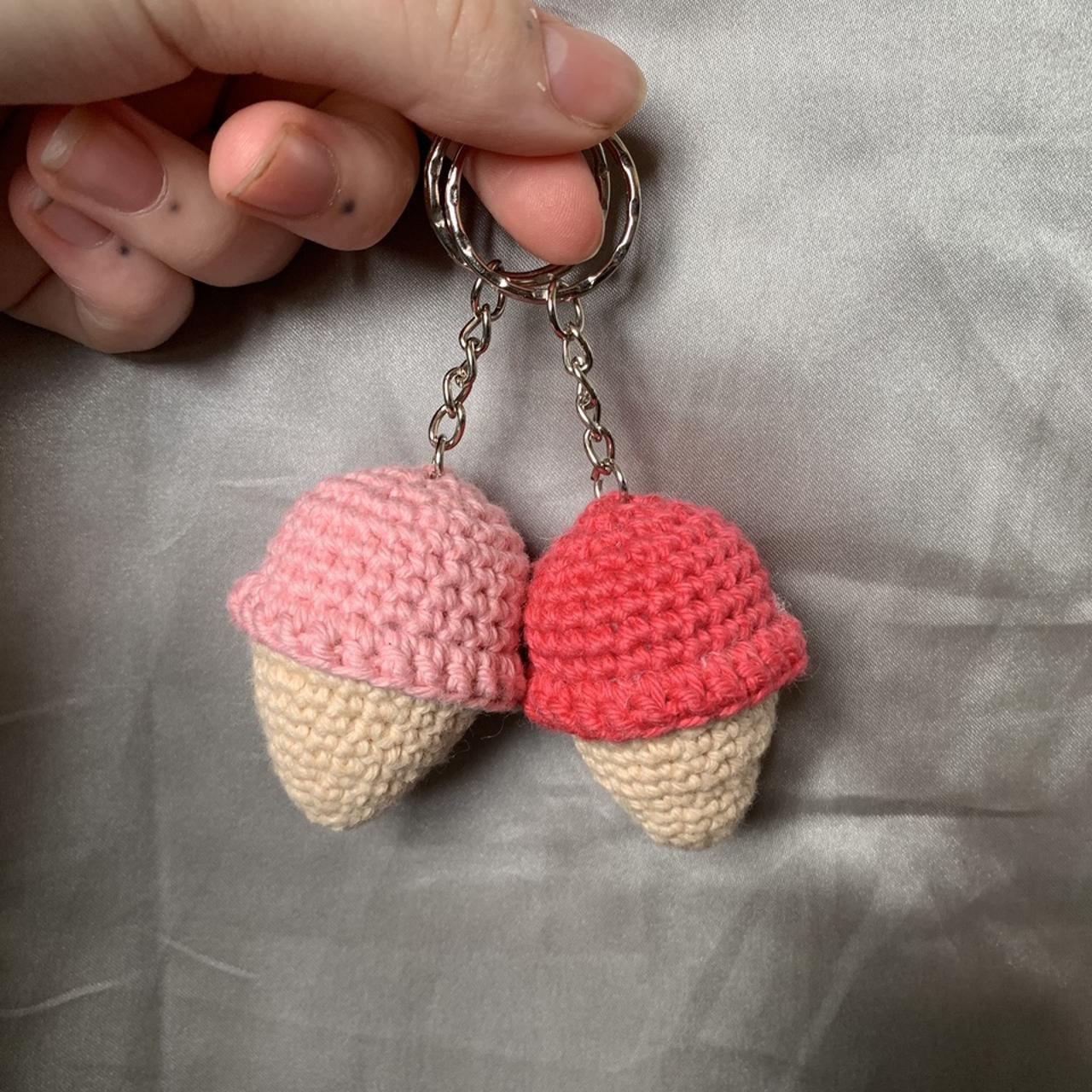 Limited edition handmade crochet key rings. These... - Depop
